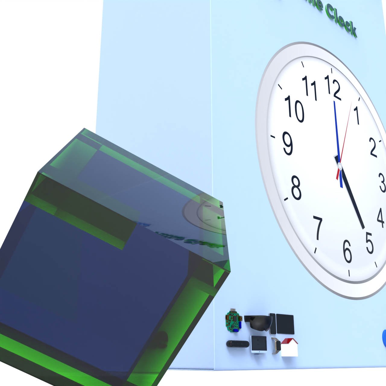 Grafile Explore Date Time Clock Icons