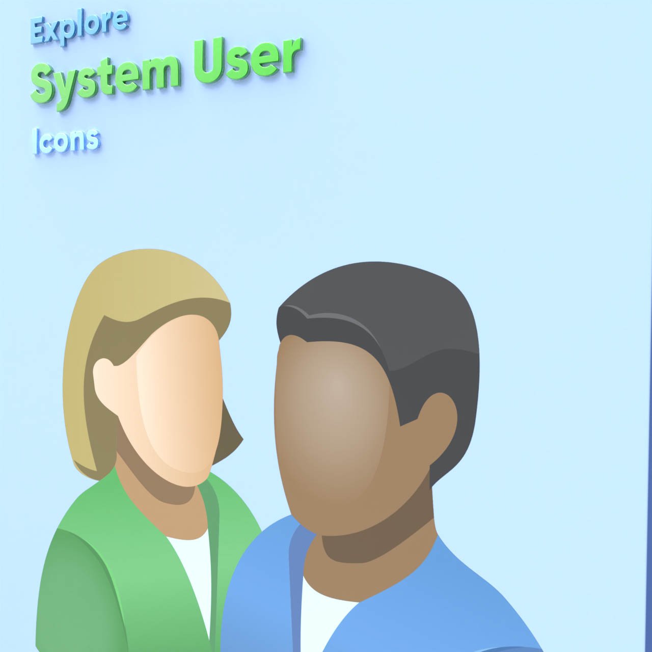 Grafile Explore System User Icons