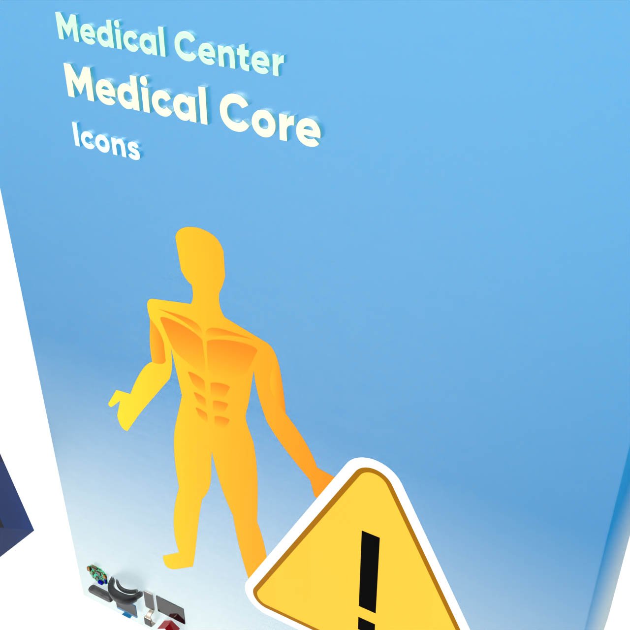 Grafile Medical Center Medical Core Icons