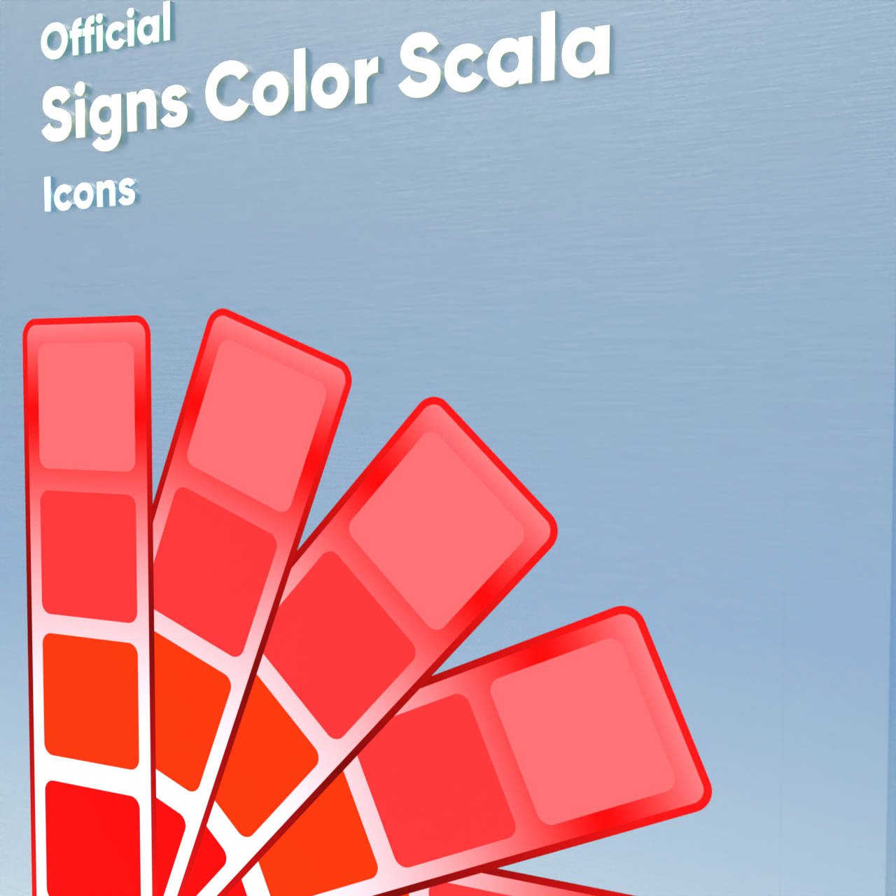Grafile Official Signs Color Scala Icons