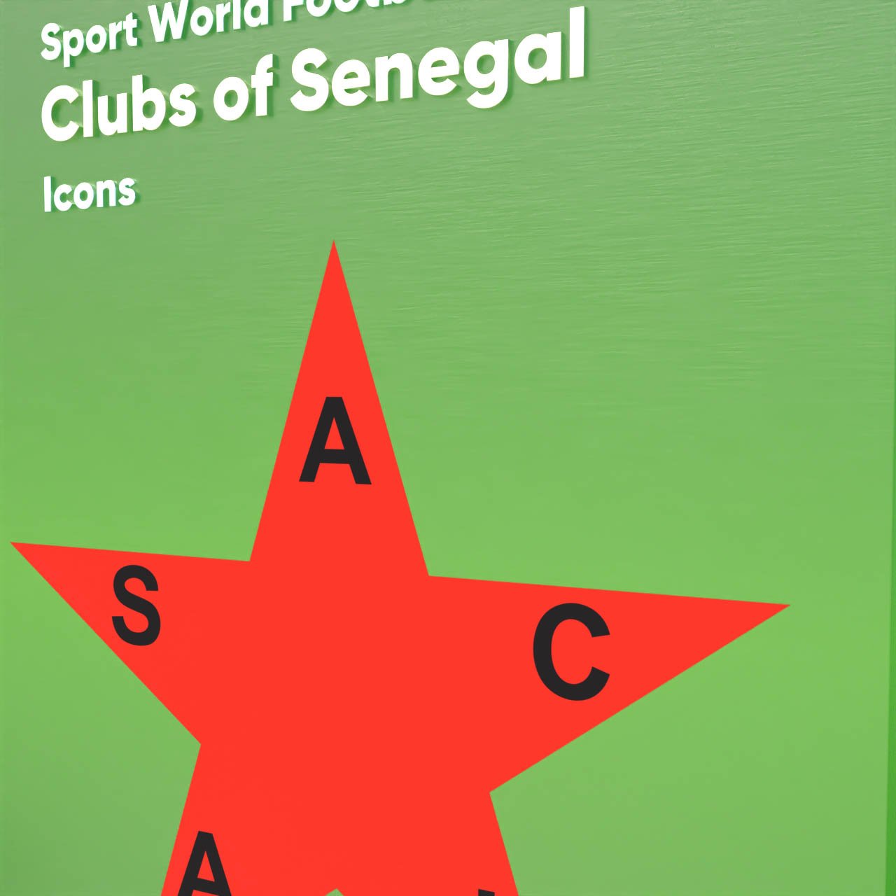 Grafile Sport Football World Football Clubs of Senegal Icons