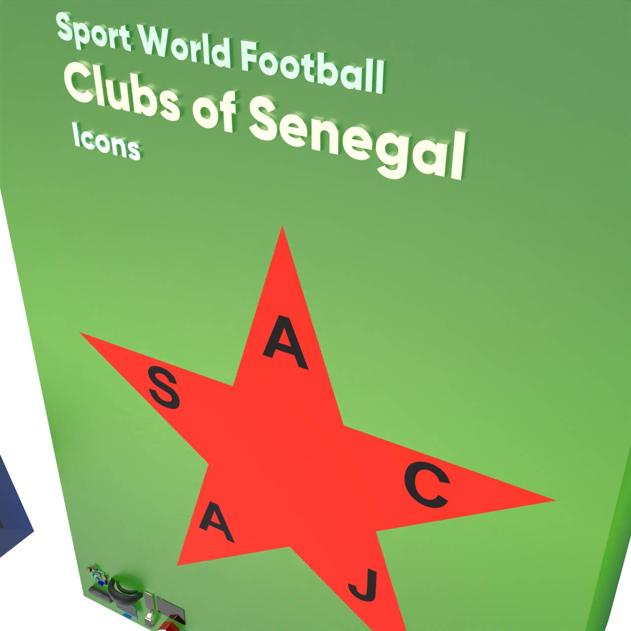 Grafile Sport Football World Football Clubs of Senegal Icons
